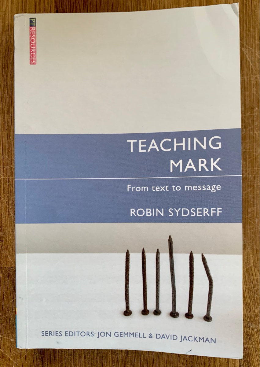 Book Review: Teaching Mark (Robin Sydserff) – spoiledmilks